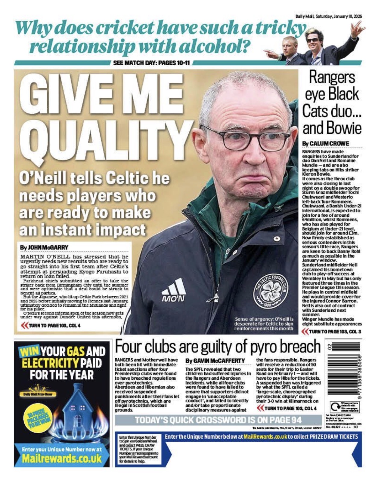 Tomorrow's Newspapers | Sentinel Current