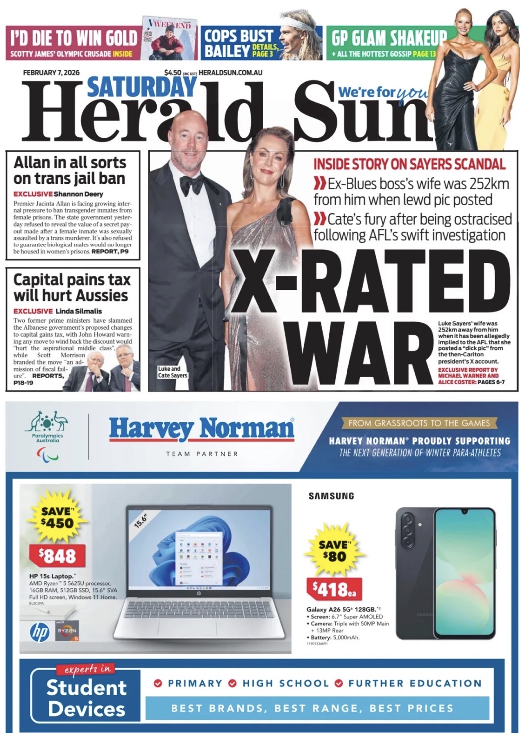 Tomorrow's Newspapers | Sentinel Current